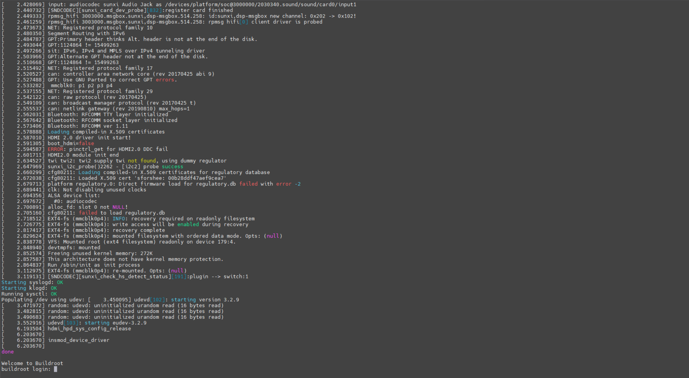 麻雀D1s开发板支持buildroot 一件构建了。 | 全志在线开发者论坛