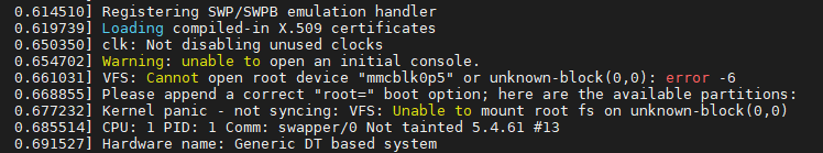 Vfs： Cannot Open Root Device Mmcblk0p5 Or Unknown Block00 全志在线开发者论坛 1388