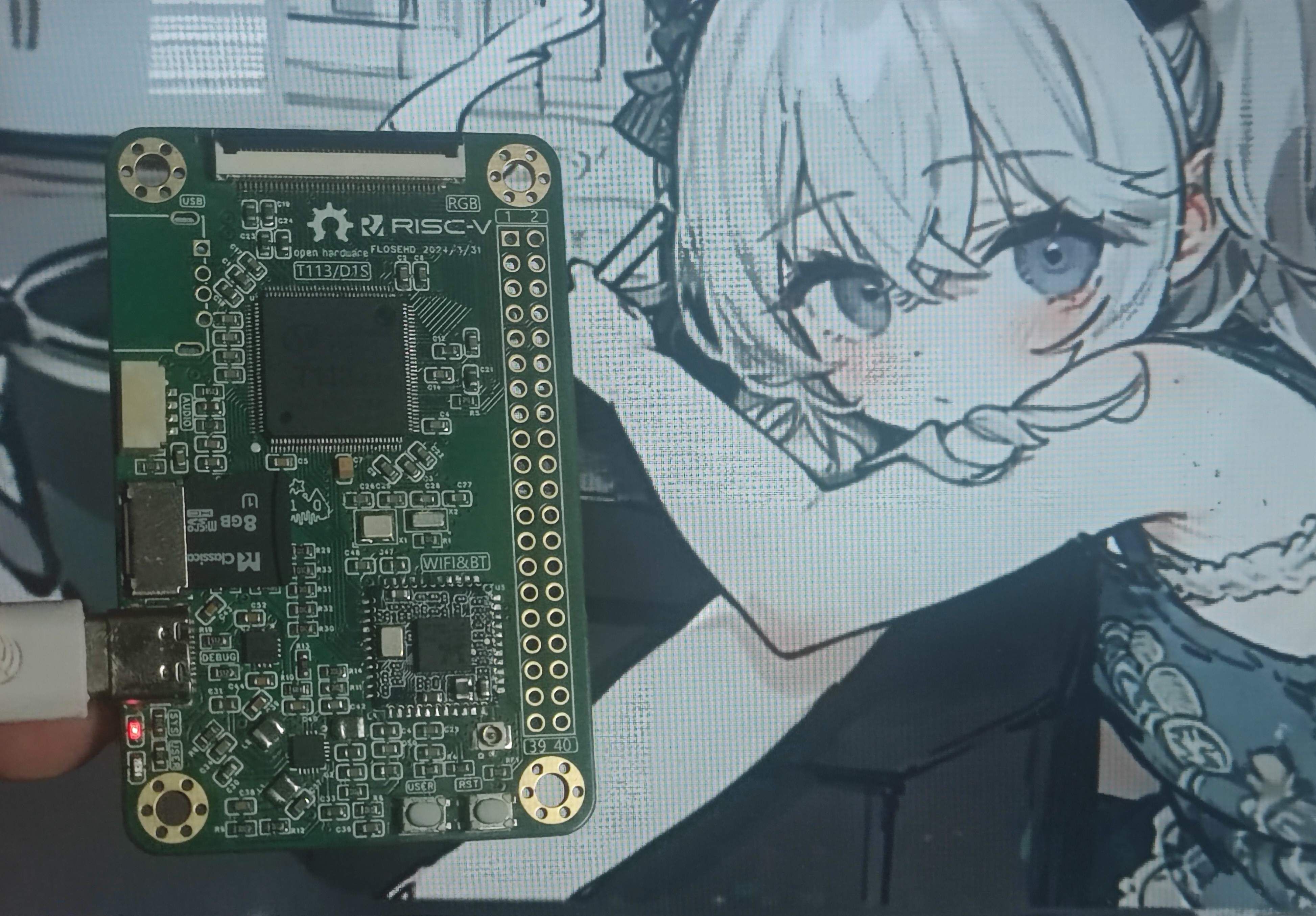 用T113做了块多功能卡片电脑，成本只要60块 | 全志在线开发者论坛